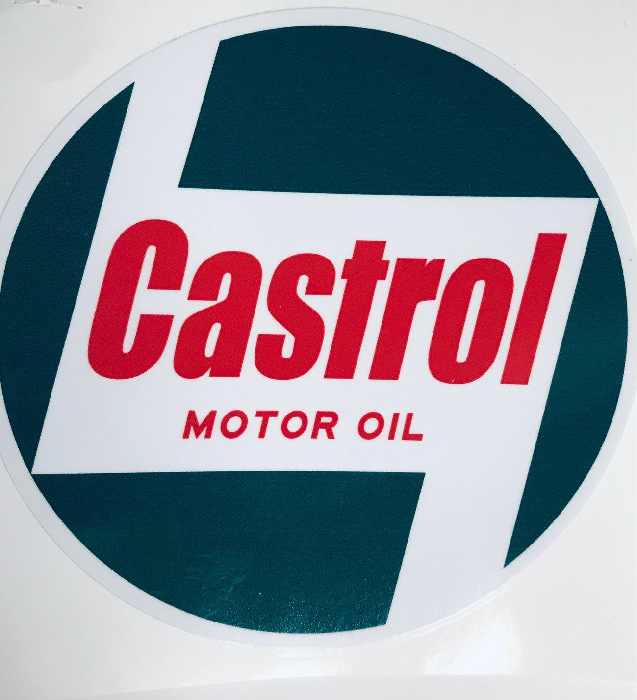 Castrol Motor Oil Decal – Cobra Experience Store