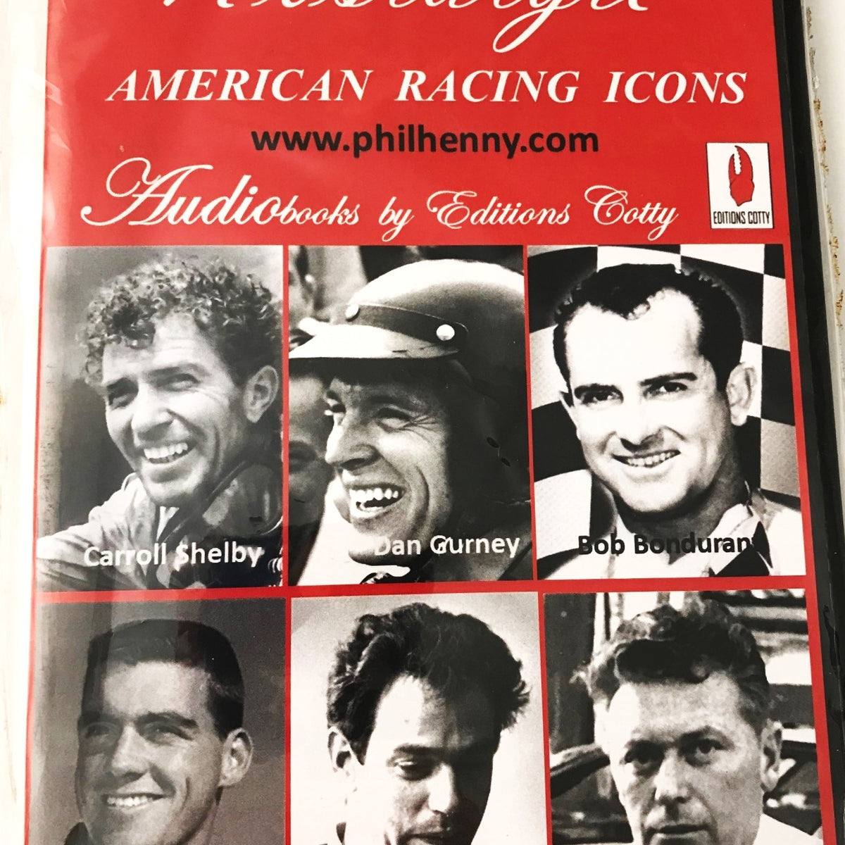 Nostalgie - American Racing Icon Audio Book – Cobra Experience Store